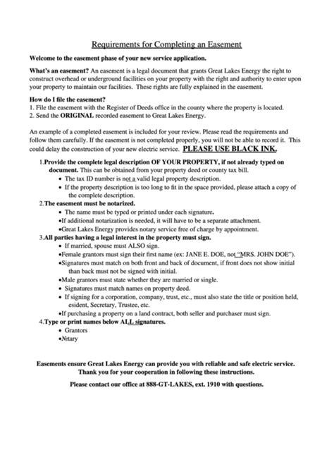 Top Easement Agreement Form Templates Free To Download In Pdf Format