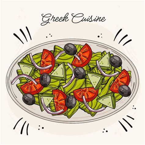 샐러드 일러스트 이미지 Freepik에서 무료 다운로드