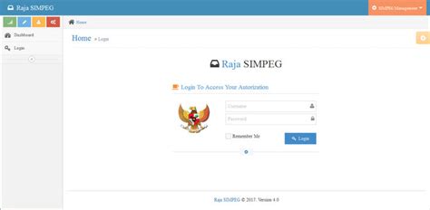 Jual Source Code Aplikasi Simpeg Ver 40 Manajemen Kepegawaian Online Kab Cilacap Raja
