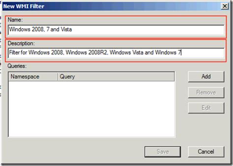 Wmi Filters In Group Policy Objects