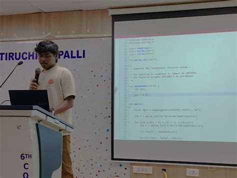 Shashi Preetam On Linkedin Codingcommunity Techeducation Iiittrichy