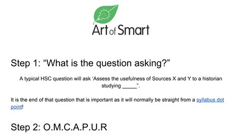 How To Write A HSC Modern History Source Analysis