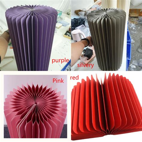 Wedding Guide Encrypted Paper Folding Column Folding Dessert Table