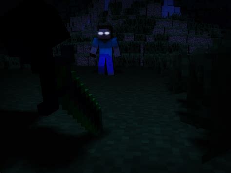 Herobrine Encounter Wallpapers And Art Mine Imator Forums