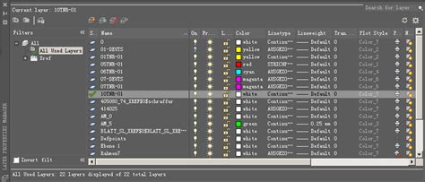 Print List Of Autocad Plot Style Table Settings Jzaviewer