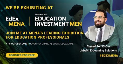 Ahmed Seif El Din On Linkedin Edex Mena 2023