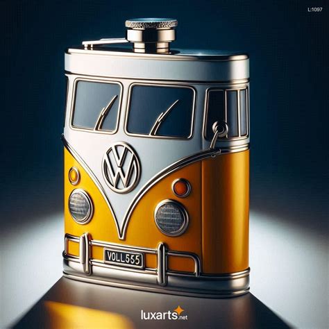 Creative Volkswagen Bus Shaped Hip Flask A Must Have For Any Collector Or Adventurer Luxarts