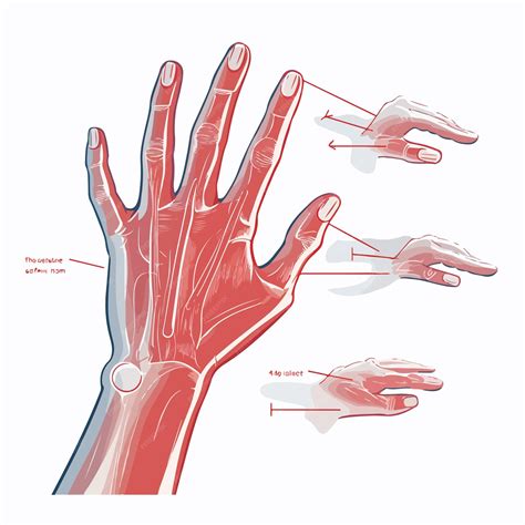 Detailed Trigger Finger Condition Diagram For Medical Professionals