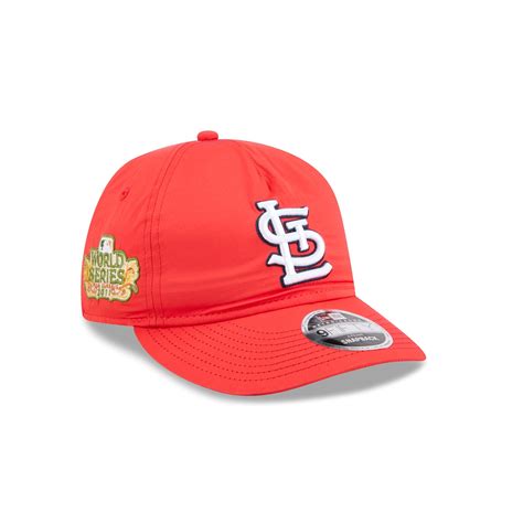 St Louis Cardinals Nylon Retro Crown 9fifty A Frame Snapback Hat New Era Cap