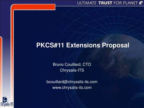 ppt pkcs 11 extensions proposal powerpoint presentation free
