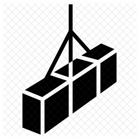 Falling Object Safety Icon Download In Glyph Style