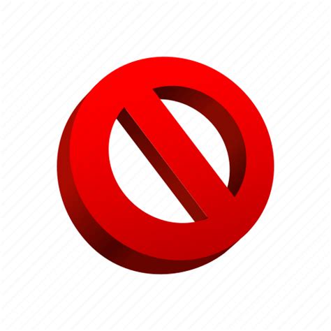 Blocked Pointer Icon