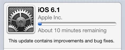 IOS 6 1 Update Released Direct Download Links