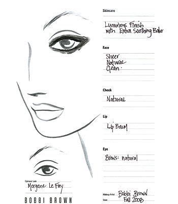 Free Printable Makeup Face Charts Makeup Vidalondon