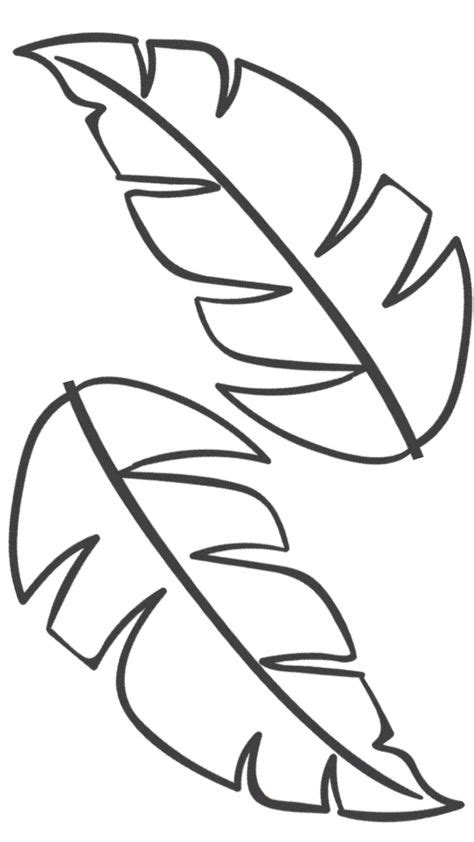 Molde De Coqueiro Para Imprimir