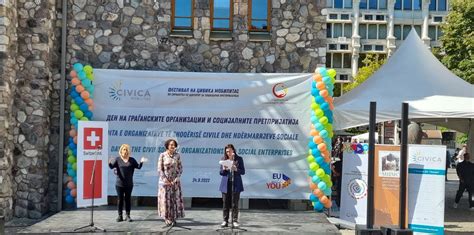 Од свеченото отворање на саемот на социјални претпријатија и граѓански организации Се обраќаат