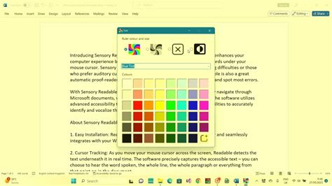 Sensory Tint Sensory Readable Scribe Writeable