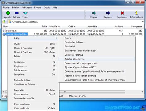 Split Big Files With 7 Zip Or WinRAR Others Tutorials InformatiWeb