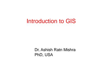 SOLUTION Lecture 13 Introduction Gis Studypool