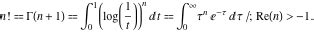 Incomplete Gamma Function Introduction To The Gamma Functions