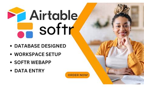 Design Softr Webapp Airtable Database Softr Airtable Setup Airtable