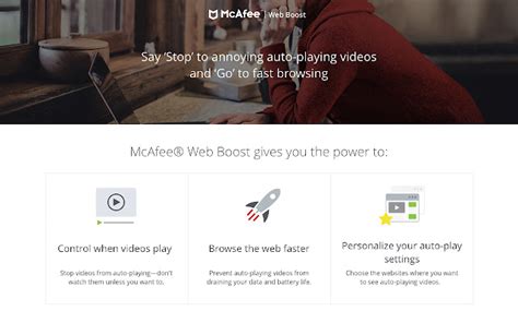 McAfee Web Boost Chrome Extension Download For Free