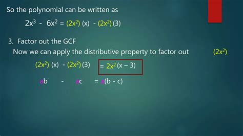 Factoring By Gcf Part 1 2nd Ppt