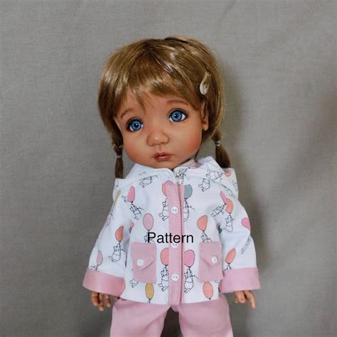 Doll Jacket Pattern Etsy
