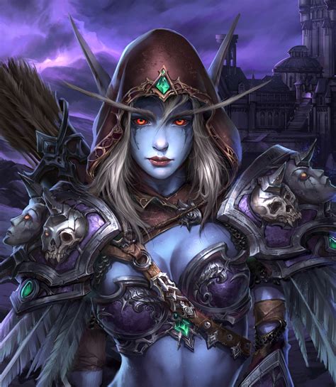 Wind Running In Lordaeron Blizzard Fan Art Of Sylvanas Windrunner Before The Undercity