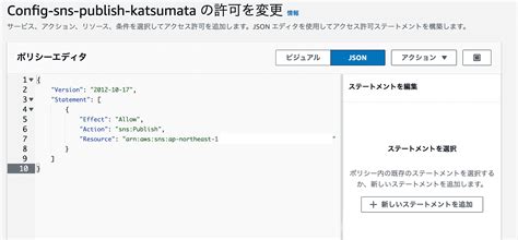 Aws Configからsnsへ直接通知を送信する方法 Developersio