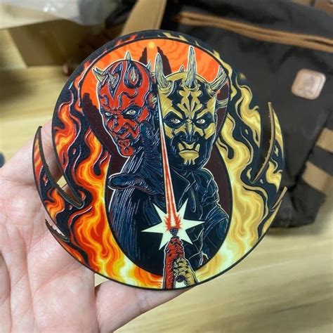 Dathomirian Brothers Jedi Starbird 3d Molded Acrylic Gitd Patch Etsy