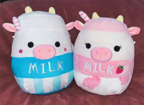 I Made A Regular Milk Moo To Match My Strawberry Milk Moo R Squishmallow