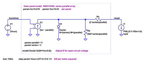 Understanding Ltspice Solarcell Model Page 1