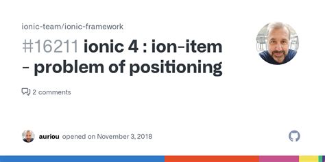Ionic 4 Ion Item Problem Of Positioning · Issue 16211 · Ionic Teamionic Framework · Github