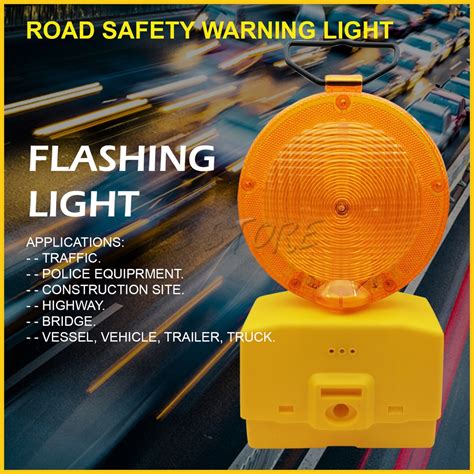 Traffic Road Safety Led Warning Light Hazard Led Flashing Warning