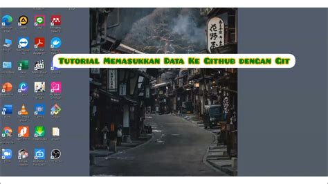Upload File Ke Github Menggunakan Gitbash Youtube