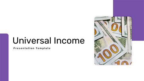 Free Universal Basic Income Powerpoint Presentation Template Slidekit
