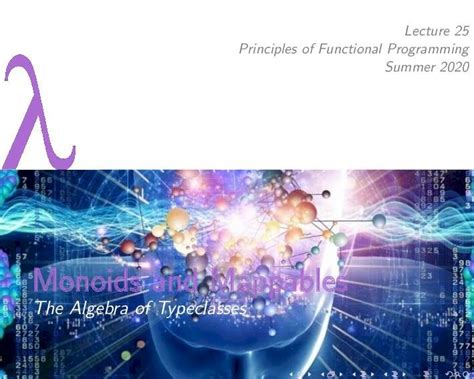 Pdf Lecture 25 Principles Of Functional Programming Summer 2020 › ~15150 › Resources