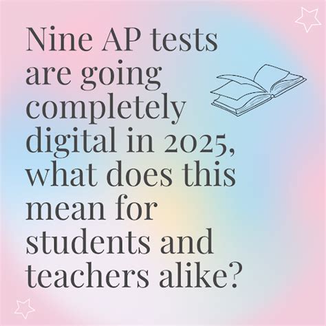 Nine Ap Tests Are Going Completely Digital In 2025 What Does This Mean