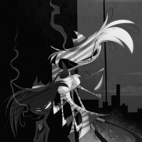 ℋ𝒶𝓏𝒷𝒾𝓃 ℋℴ𝓉ℯ𝓁🤍 Hotel Art Hazbin Hotel Angel Dust Cool Drawings