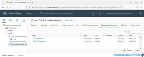 Create An Iscsi Datastore On Vmware Vsphere 67 Vmware Tutorials