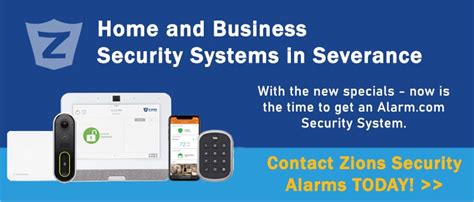 Home Security Systems In Severance Zions Security Alarms