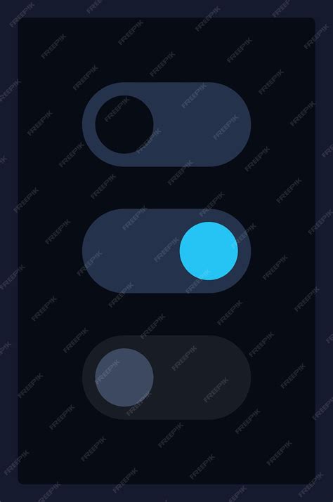 Premium Vector Toggle Switch Ui Elements Kit