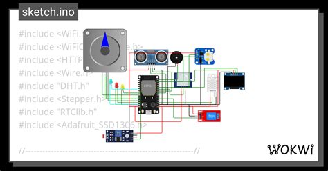Báo Cáo Nông Trại Thông Minh Test Wokwi Esp32 Stm32 Arduino Simulator