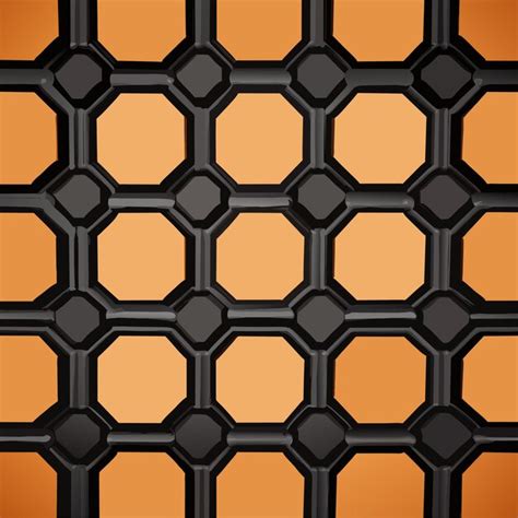 Premium Vector Seamless 3d Hexagonal Pattern Background Design