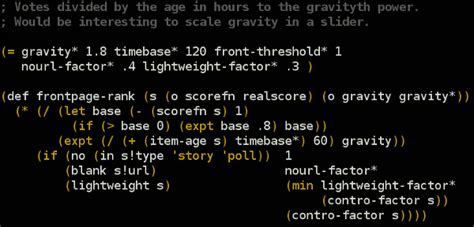 Hacker News排名算法分析 林博士 博客园