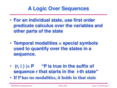 Ppt Temporal Logic Powerpoint Presentation Free Download Id4628658