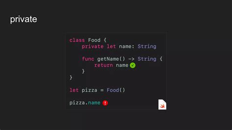 Swift Access Control Ppt