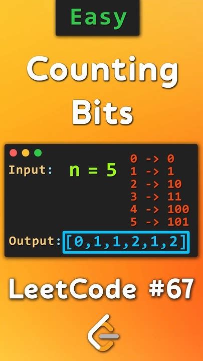 Counting Bits Çözümü Leetcode Youtube