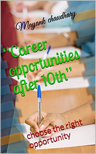 “career Opportunities After 10th” Ebook Chaudhary Mayank Kindle Store